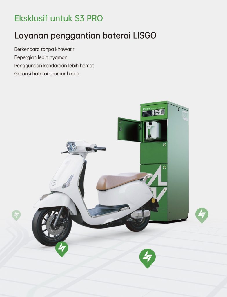 Nova S3 / S3 PRO Motor Listrik - Lisgo